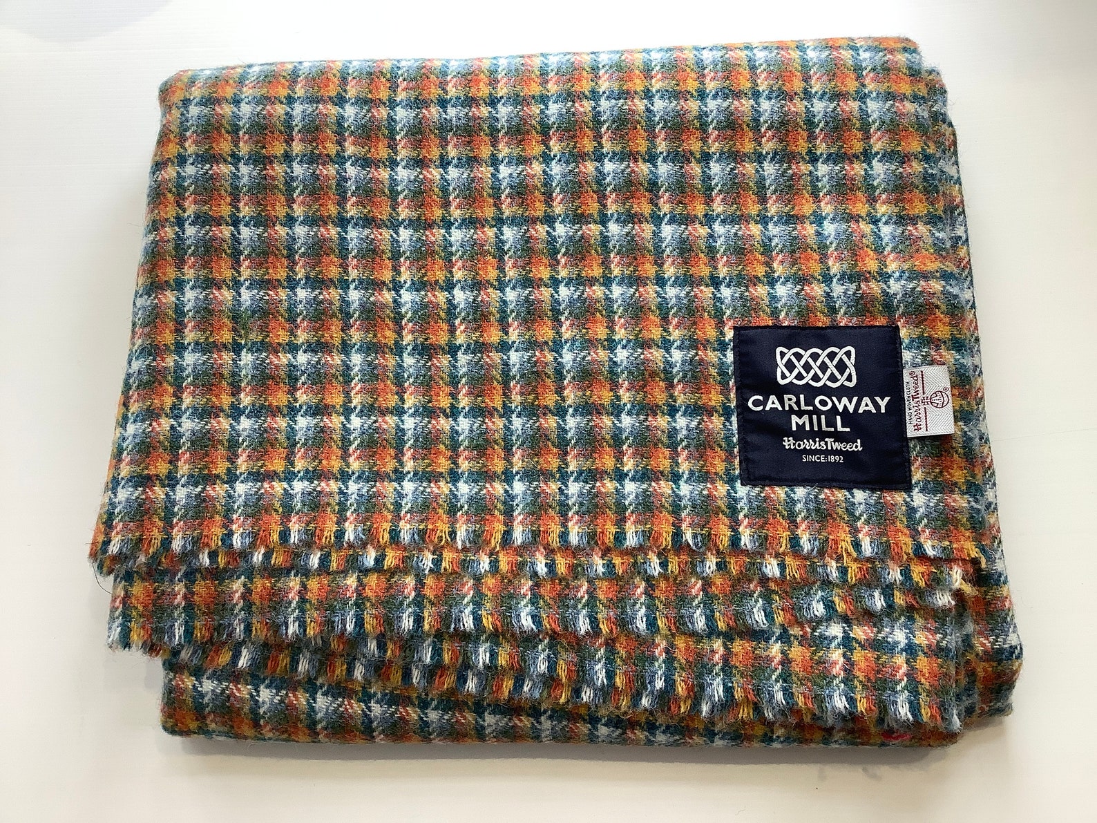 Large Harris Tweed Blanket - Etsy