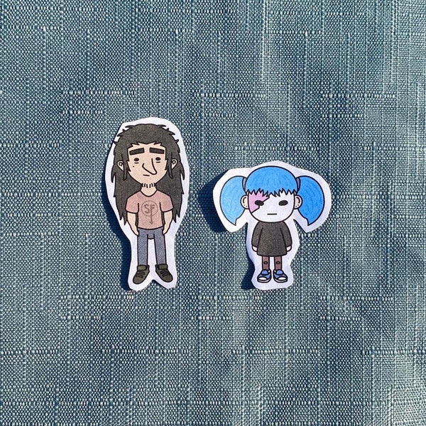 Sally Face Sticker Set - Etsy Canada