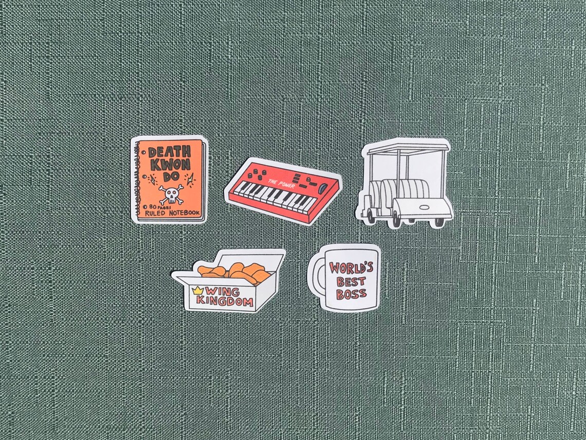 Regular Show Stuff Stickers 10 Pack Stinkostudio - Etsy