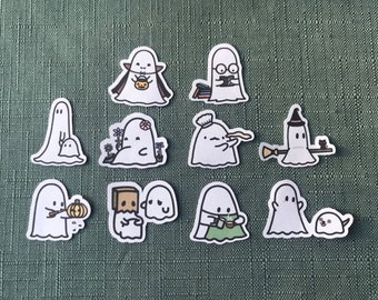 Cute Ghost Stickers - Etsy
