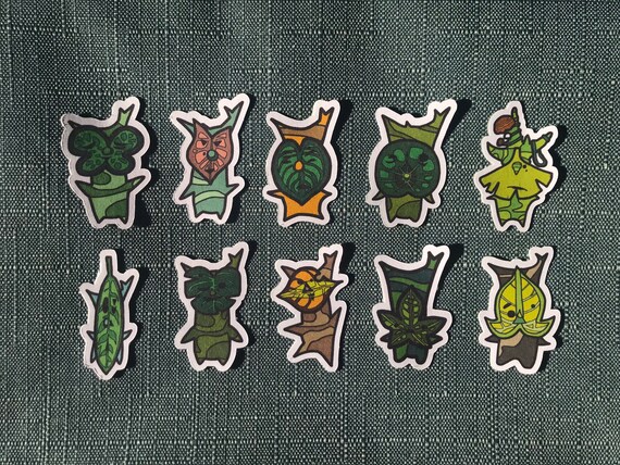 Korok Stickers 10 Pack Stinkostudio - Etsy