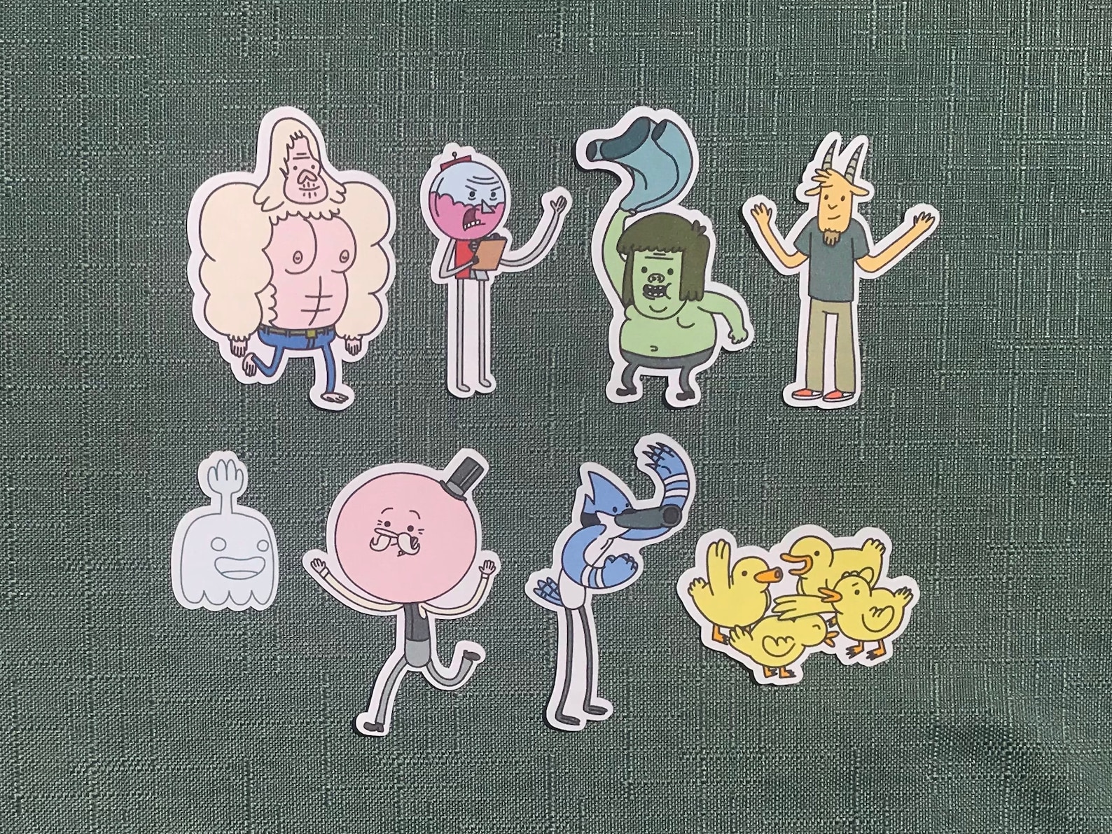 Regular Show Stickers 10 Pack Stinkostudio - Etsy
