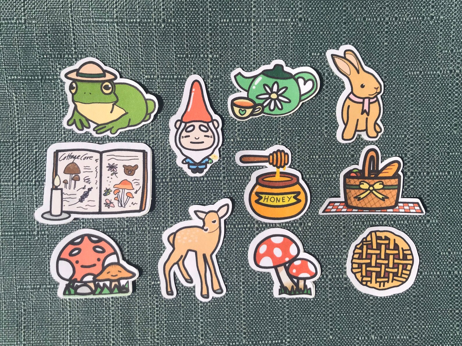 Cottagecore Stickers 11 Pack Stinkostudio - Etsy