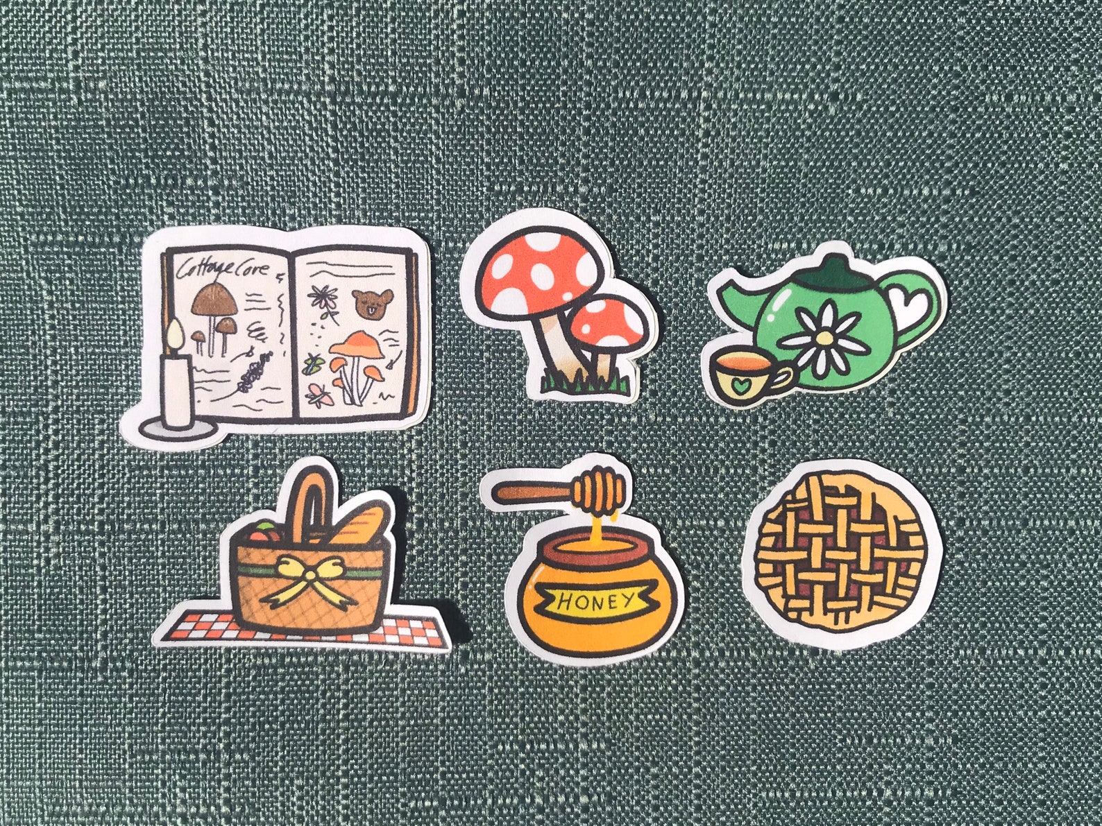 Cottagecore Stickers 11 Pack Stinkostudio - Etsy