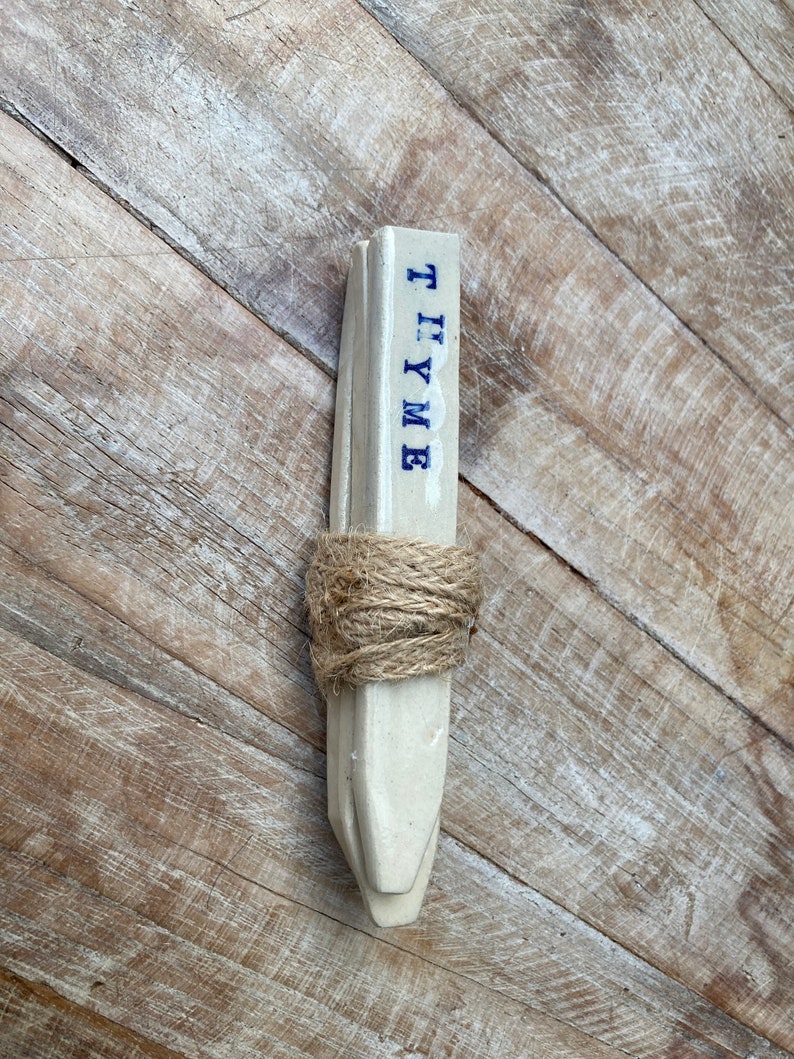 Ceramic Plant Labels - Etsy