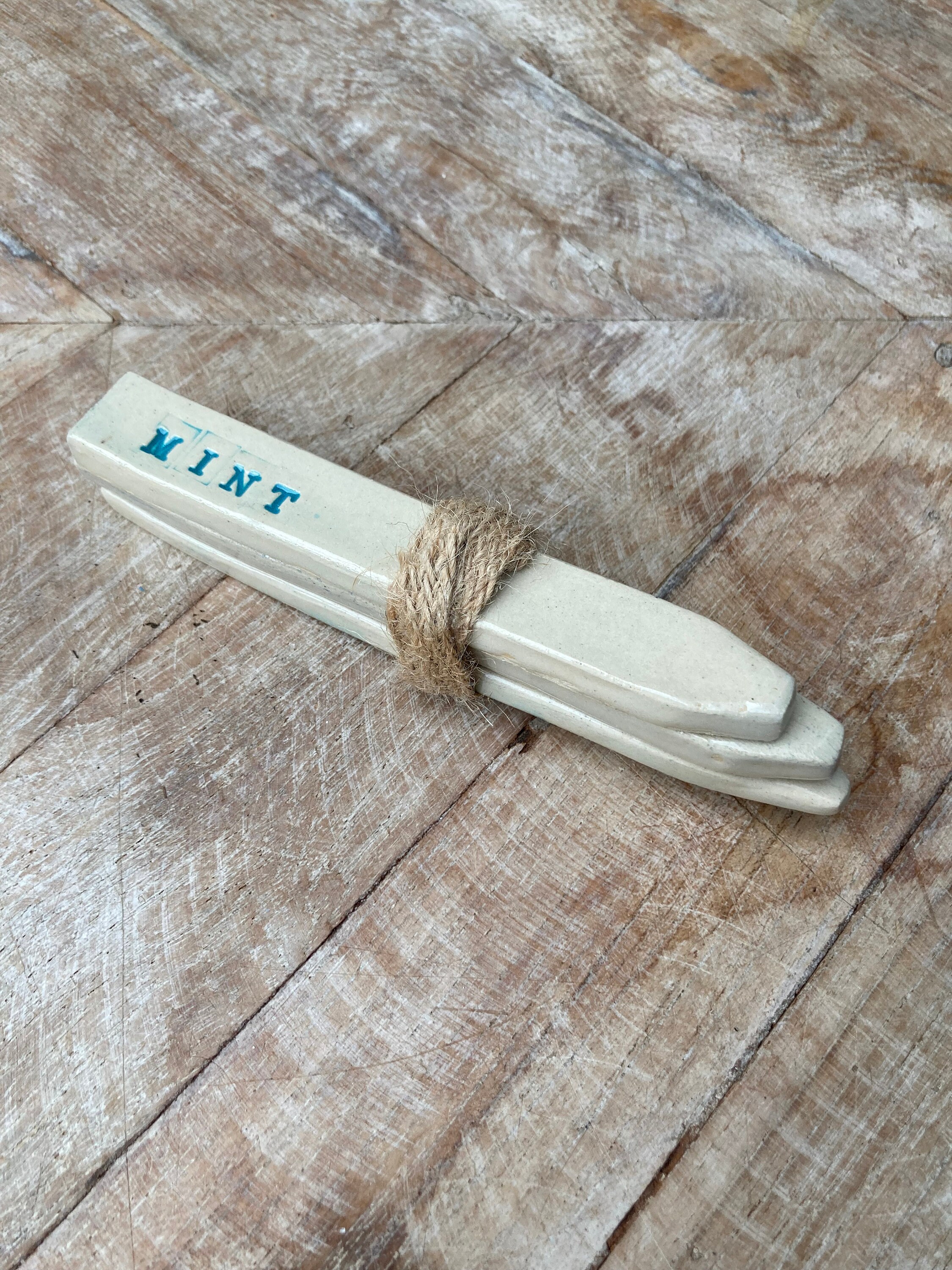 Ceramic Plant Labels - Etsy