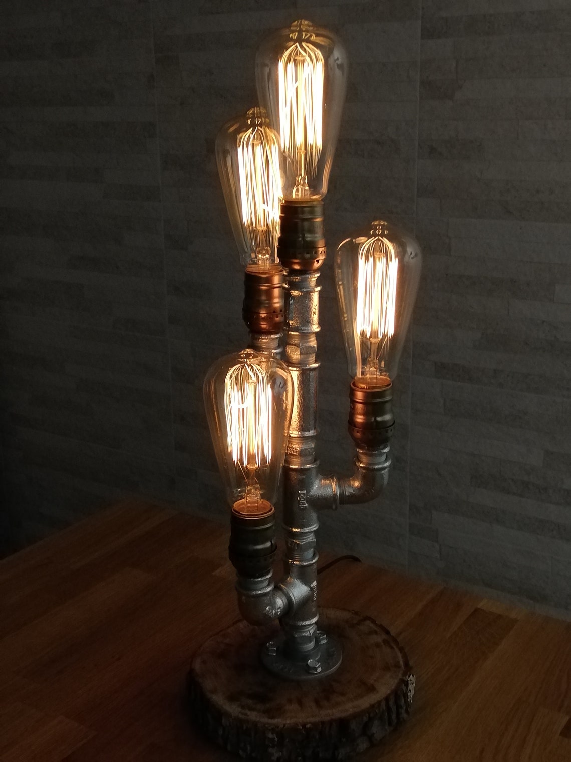 Retro Lamp Edison Lamp Vintage Rustic Home Decor Table Lamp - Etsy