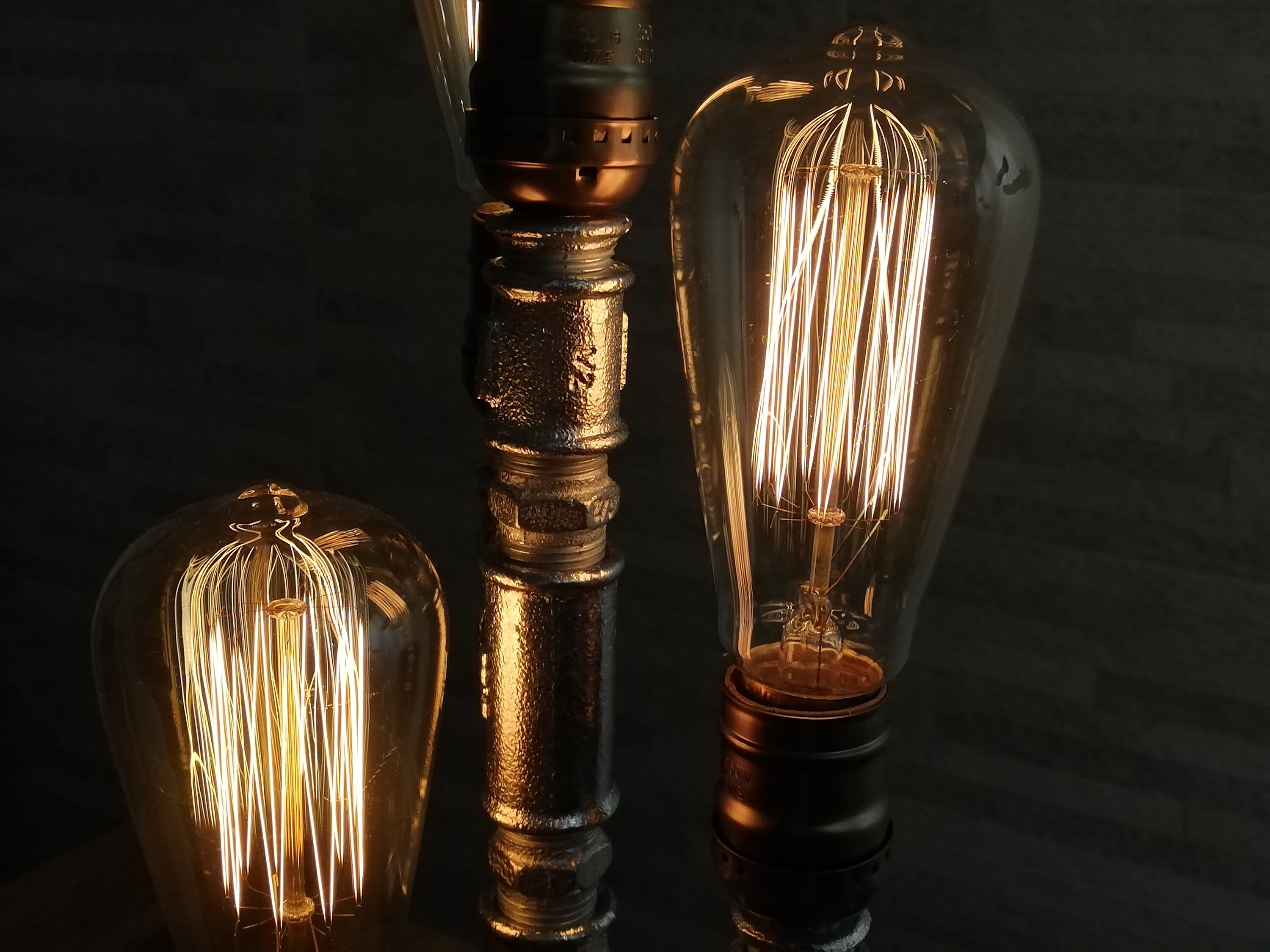 Retro Lamp Edison Lamp Vintage Rustic Home Decor Table Lamp - Etsy