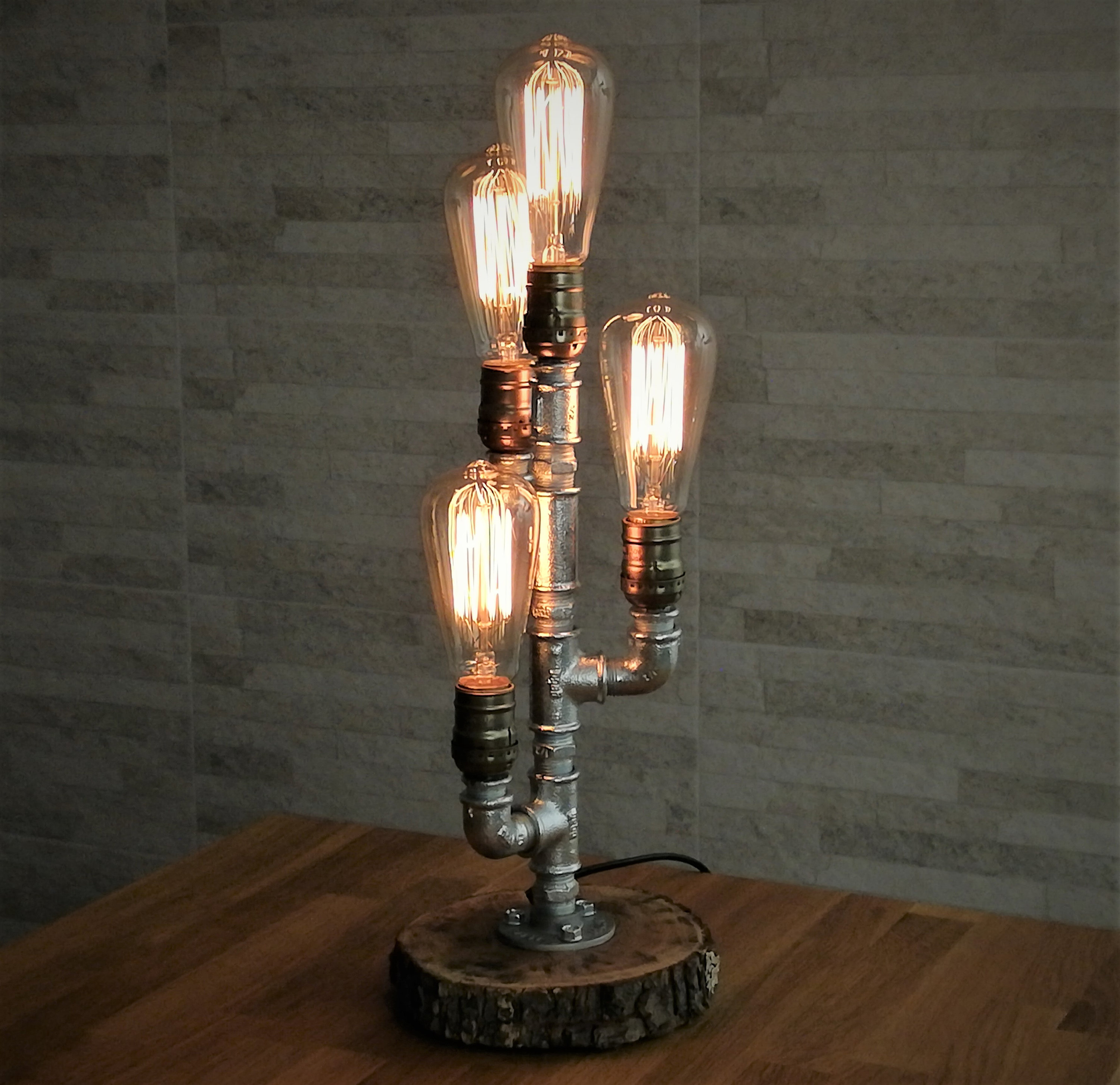 Retro Lamp Edison Lamp Vintage Rustic Home Decor Table Lamp Desk Lamp ...