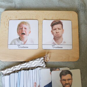 PDF Emotions Montessori Nomenclature Cards to Print / Classified Images ...