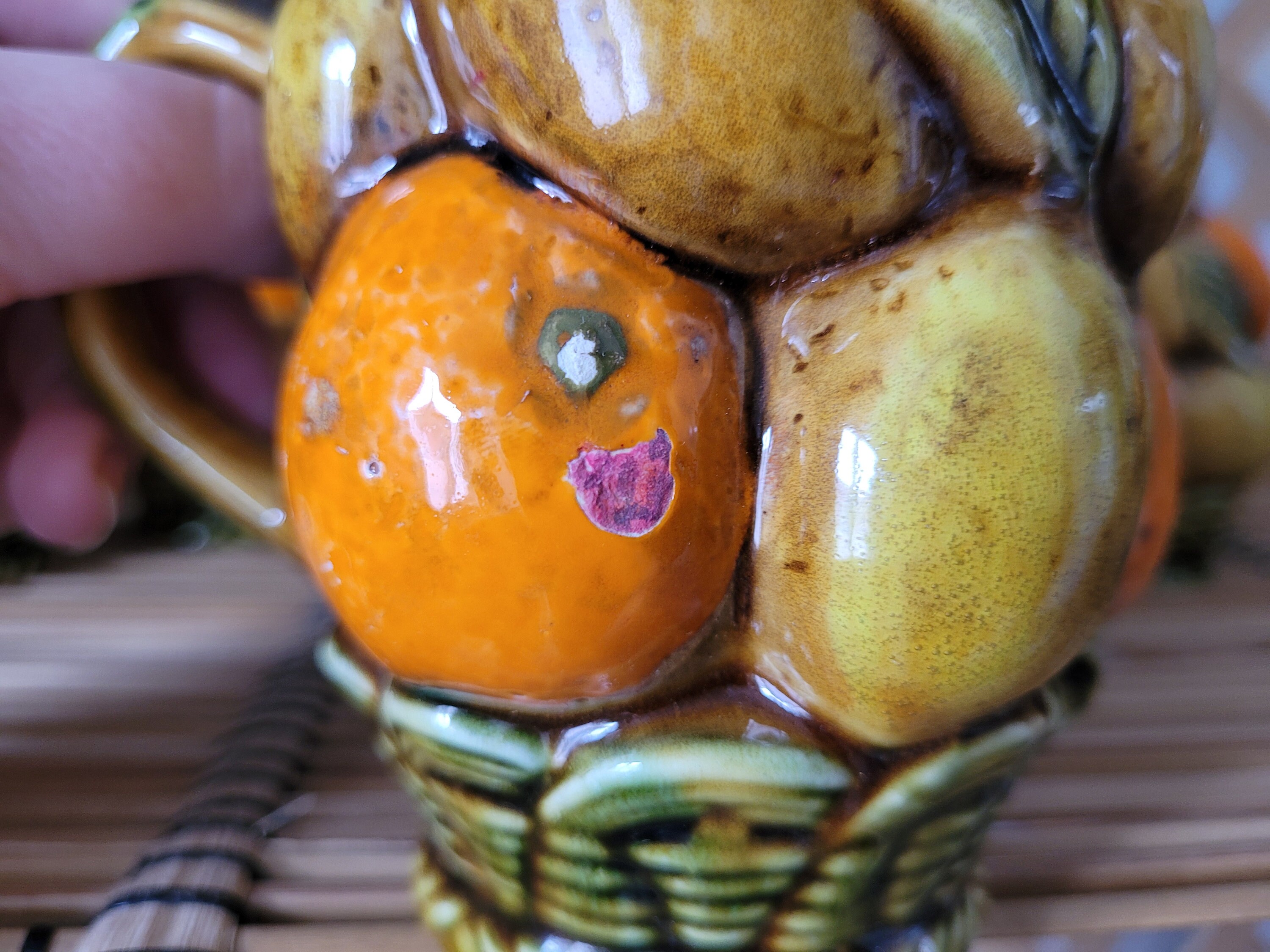 Vintage Inarco Fruit Tea Set - Etsy