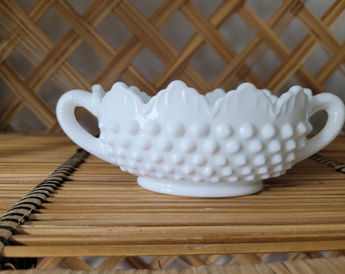Fenton, Fenton Milk Glass CHOICE, White Milk Glass Bowls, Candy Dish ...