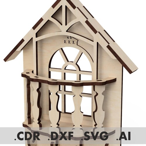 Key Holder. Vector Dxf Cdrsvg for CNC Vector File Digital | Etsy