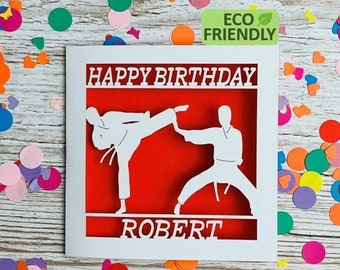Judo Birthday Card - Etsy UK