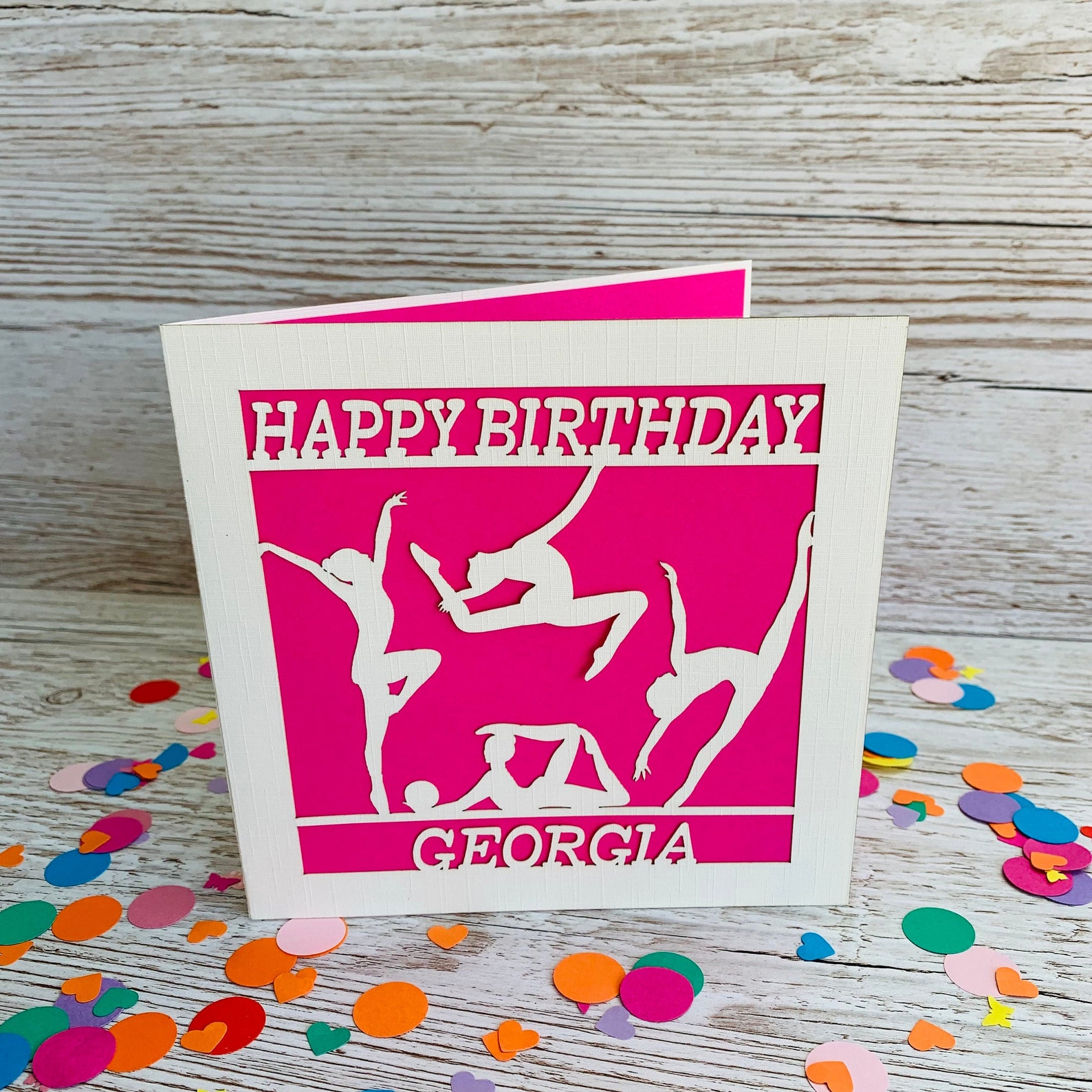 Gymnast Birthday Card Gymnastics Birthday Card Eco Friendly Etsy gymnast-birthday-card-gymnastics-birthday-card-eco-friendly-etsy