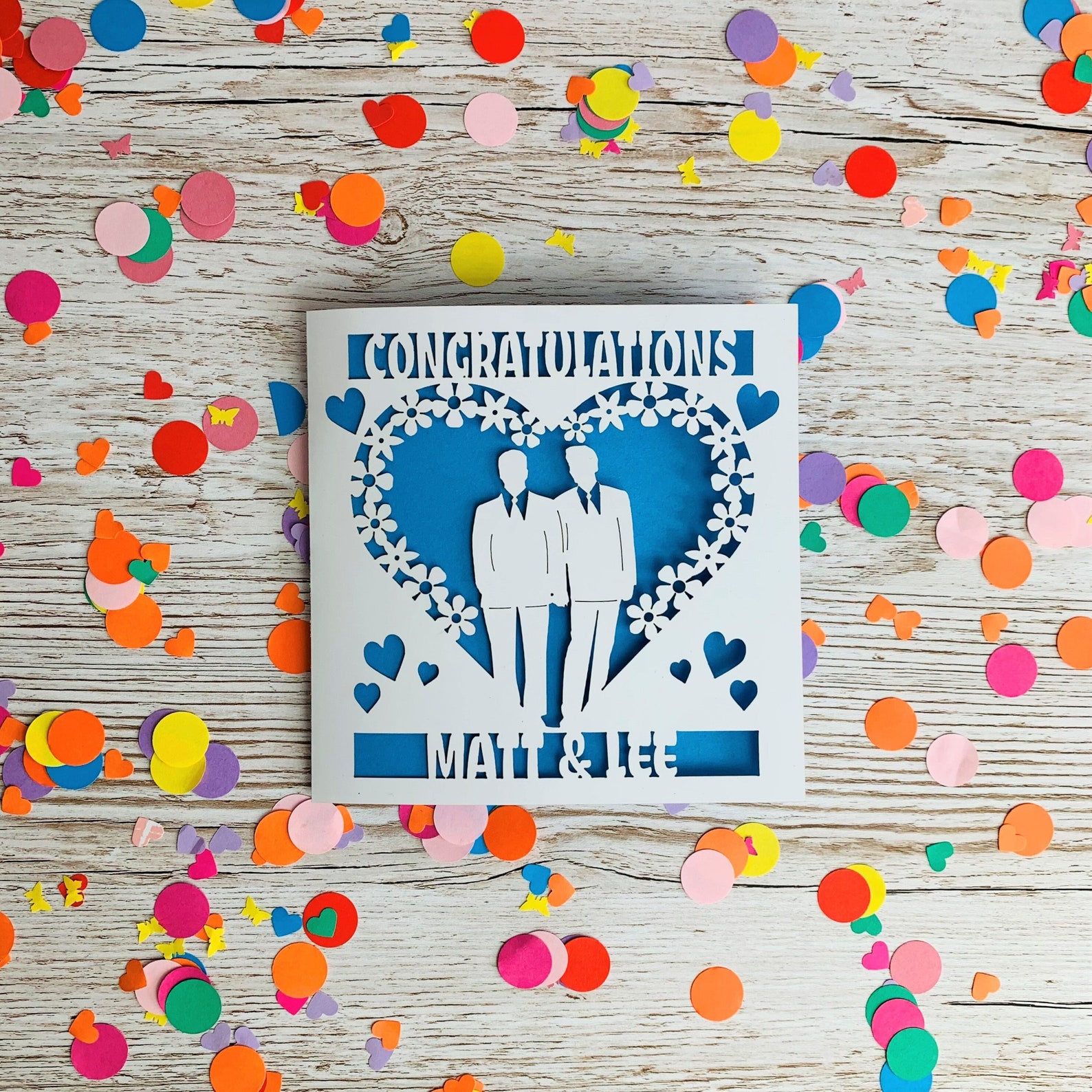 Carte De Mariage Gay Carte De Mariage Homosexuel Carte De Etsy
