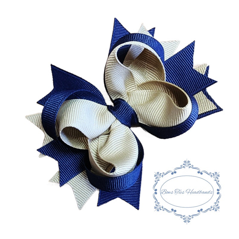 Layered Hair Bows - Etsy