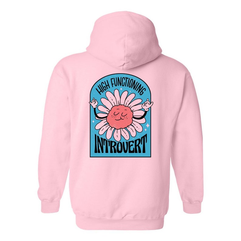 Graphic Hoodies for Men Women Aesthetic Hoodie Introvert - Etsy