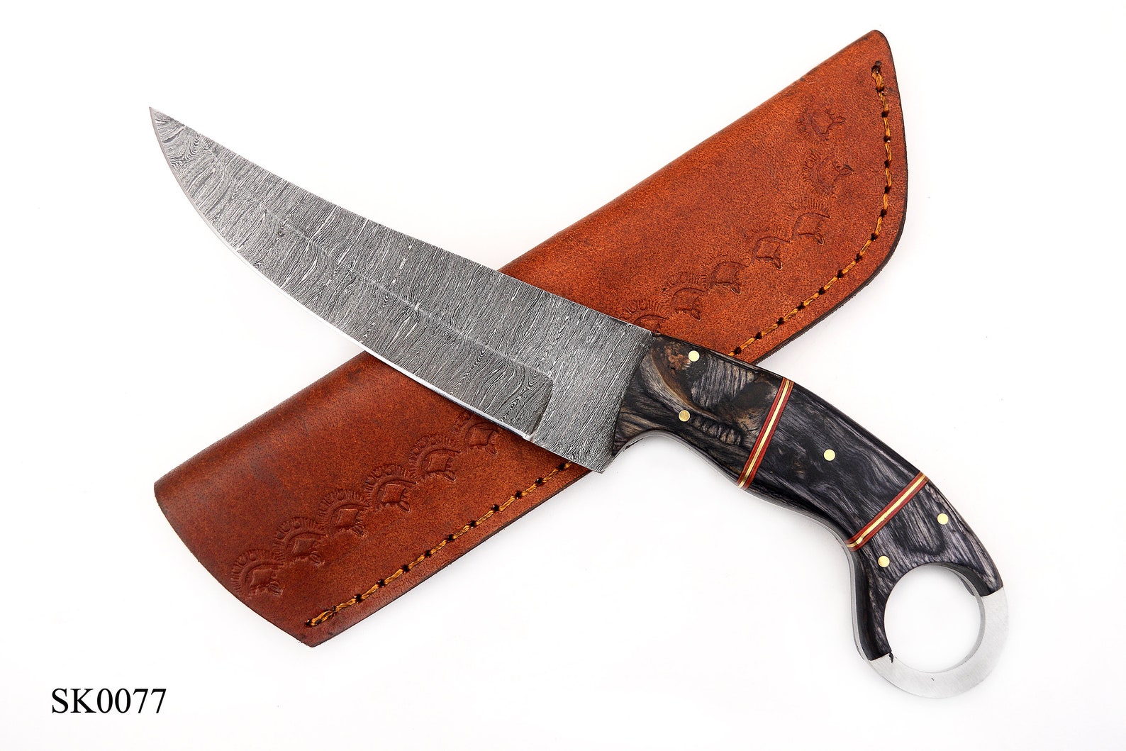9 Straight Fixed Blade Hunting Tactical Knife Karambit - Etsy Canada