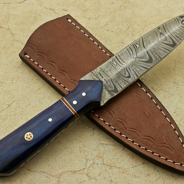 Damascus Dagger - Etsy