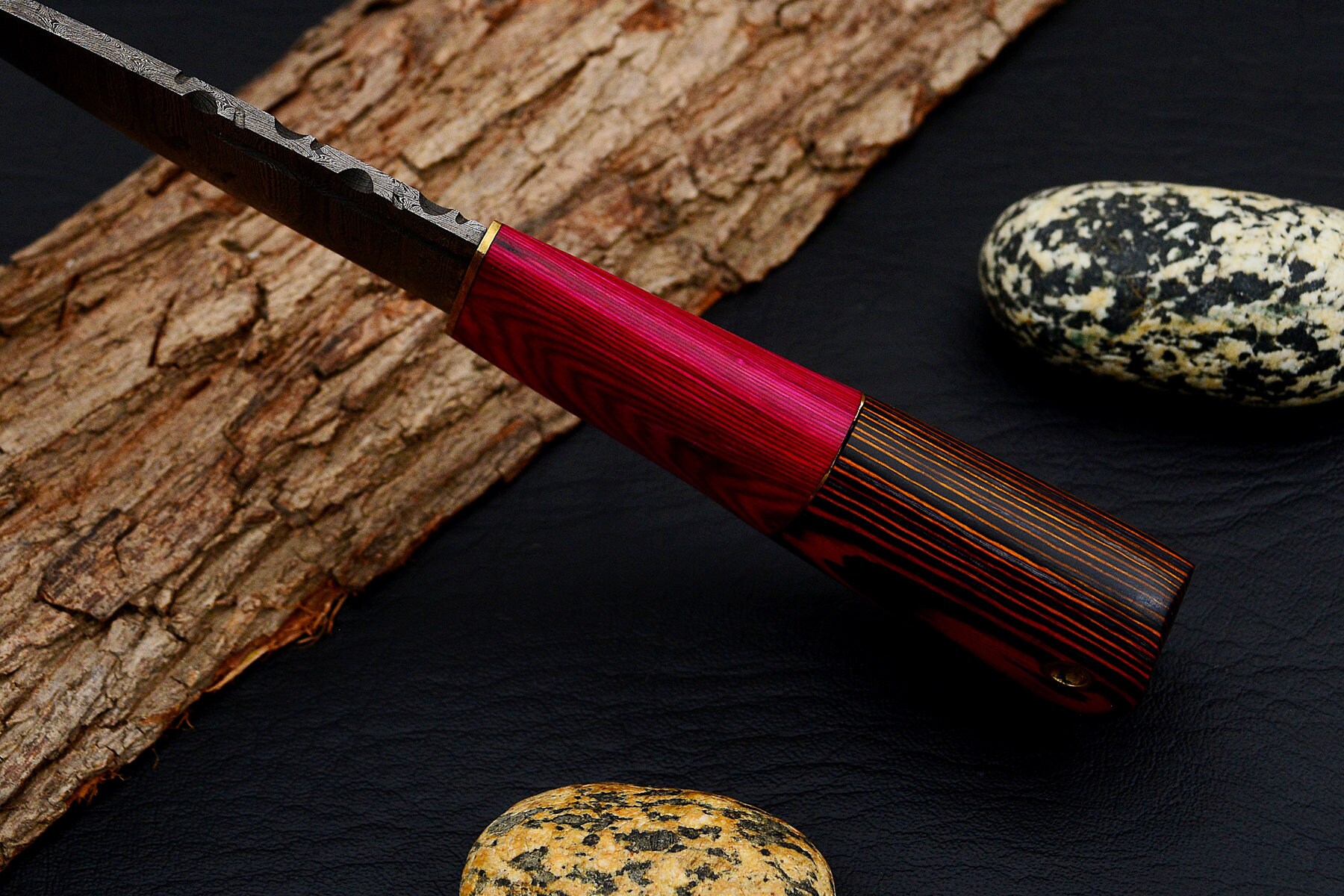 8 Inches Celtic Scottish Genuine Damascus Sgian Dubh Dirk - Etsy