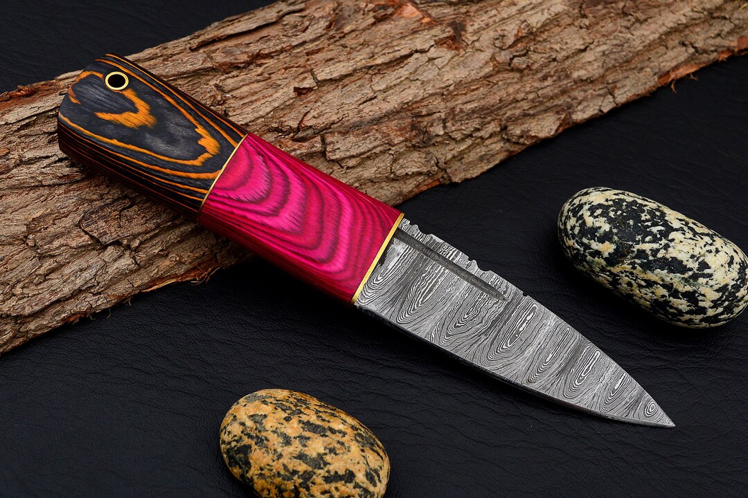8 Inches Celtic Scottish Genuine Damascus Sgian Dubh Dirk Knife - Etsy