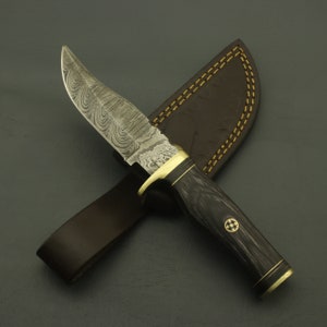 Beautiful Handmade Damascus Steel Knife With Beautiful Handle - Etsy