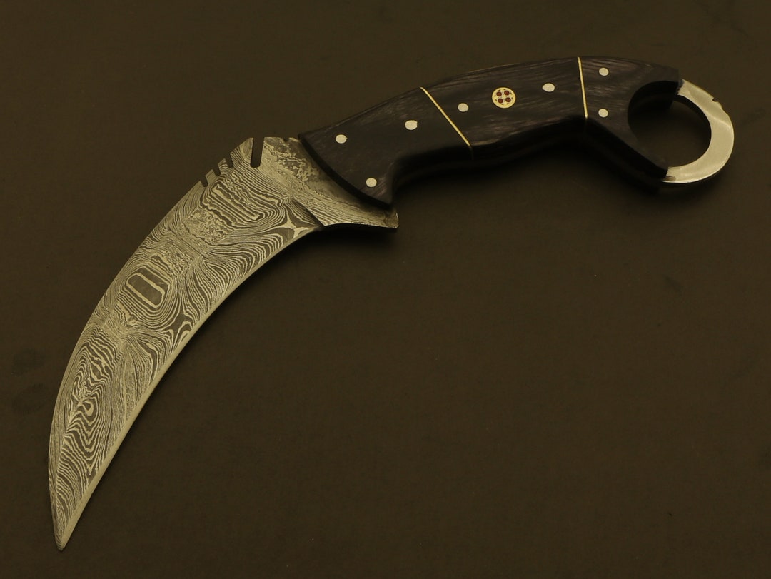Beautiful Handmade Hunting Karambit Knife Handle is Made of - Etsy
