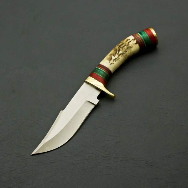 Hunting Knife Antler Handle - Etsy