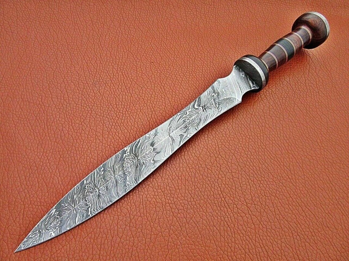 Beautiful Handmade Historical Damascus Steel Blade Roman - Etsy