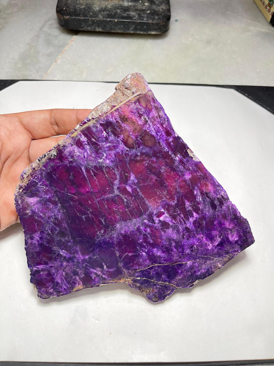 Extra Large Museum Quality Sugilite Polish Rough, Very Rare Sugilite ...