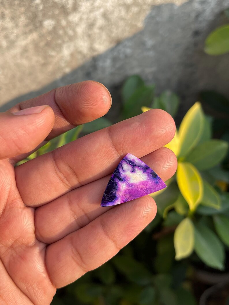 Sugilite Cabochon: Sugilite Stone (28x20.mm,11.ct) - Etsy
