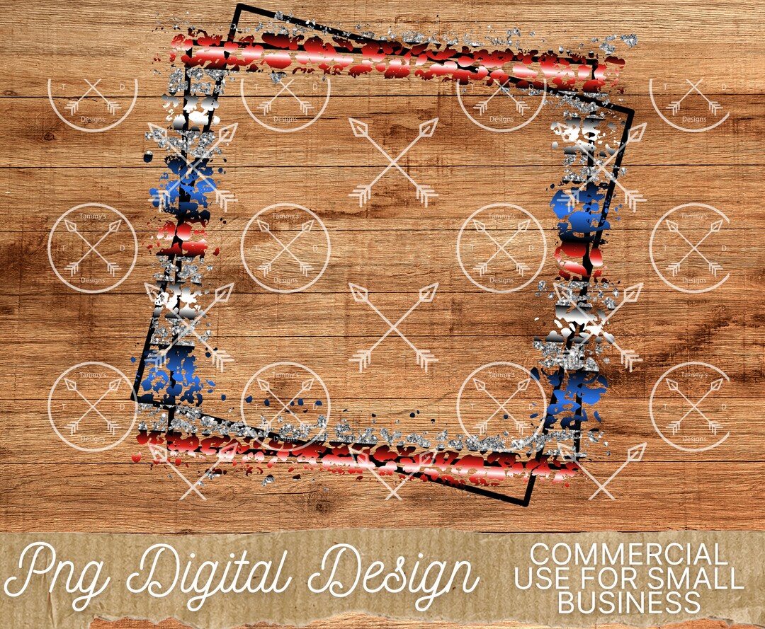 Fourth of July Frame Digital Download Clipart, Png, Image Download ...