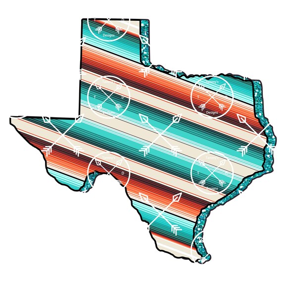 Texas Serape Clipart Png Image Download Digital Design | Etsy