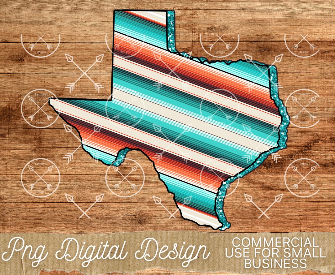 Texas Serape Clipart, Png, Image Download, Digital Design, Sublimation ...