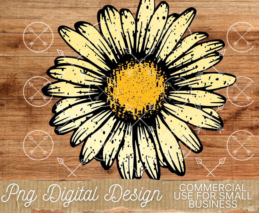 Daisy Digital Download Clipart, Png, Image Download, Digital Design ...