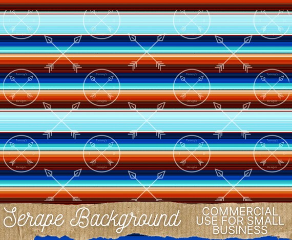 Serape Print Digital Download Clipart Png Image Download | Etsy