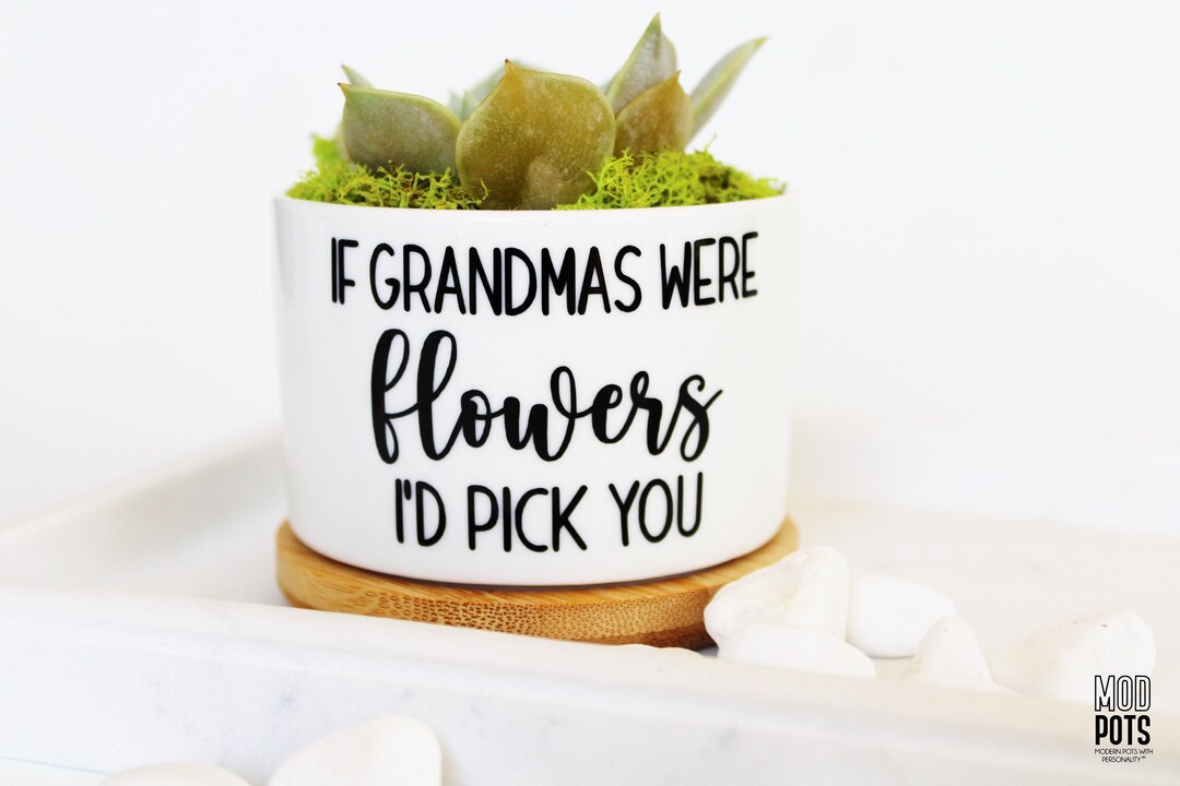 If Grandmas Were Flowers I'd Pick You, Gift for Grandma, Grandma Gift ...