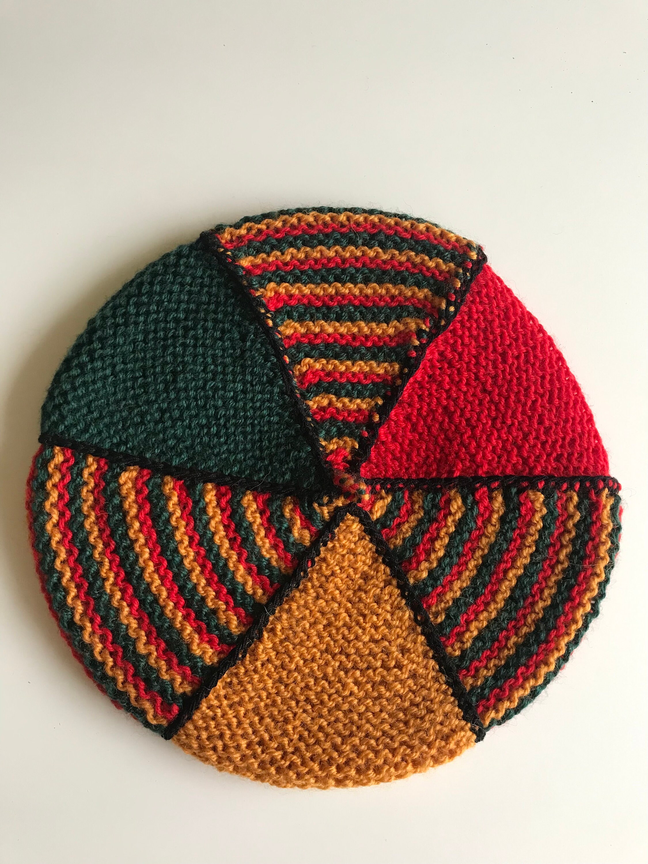 Colors of Lithuanian Flag Yellow, Green, Red Slouchy Hat for Creativ ...
