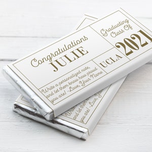 Printable Graduation Candy Bar Wrapper - INSTANT DOWNLOAD - EDITABLE ...