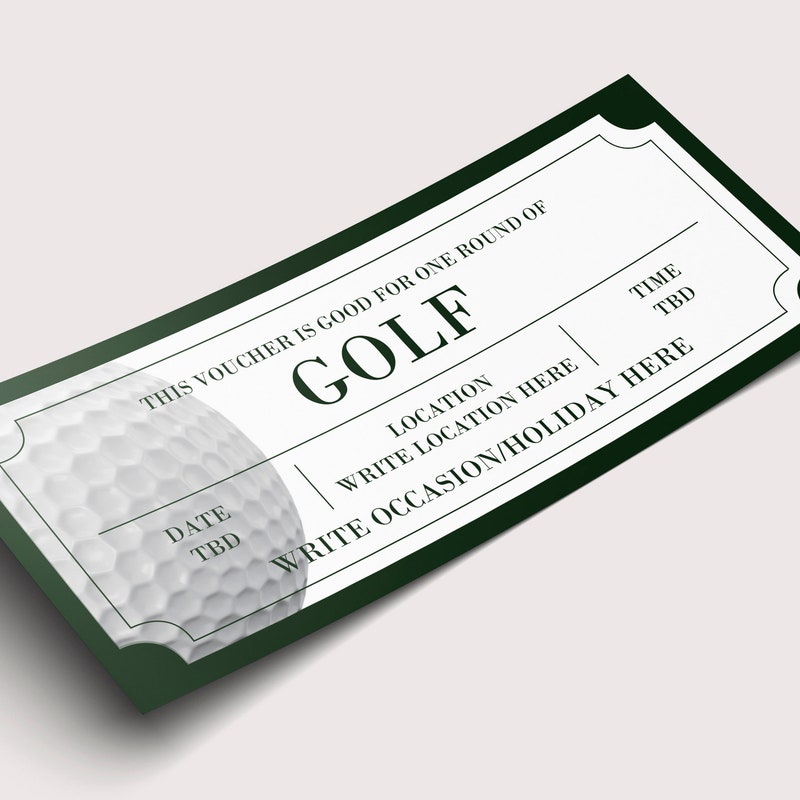 Golf Printable - Etsy
