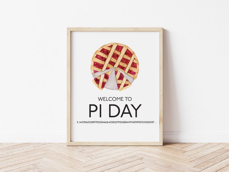 Pi Day Party Printable Bundle INSTANT DOWNLOAD | Etsy