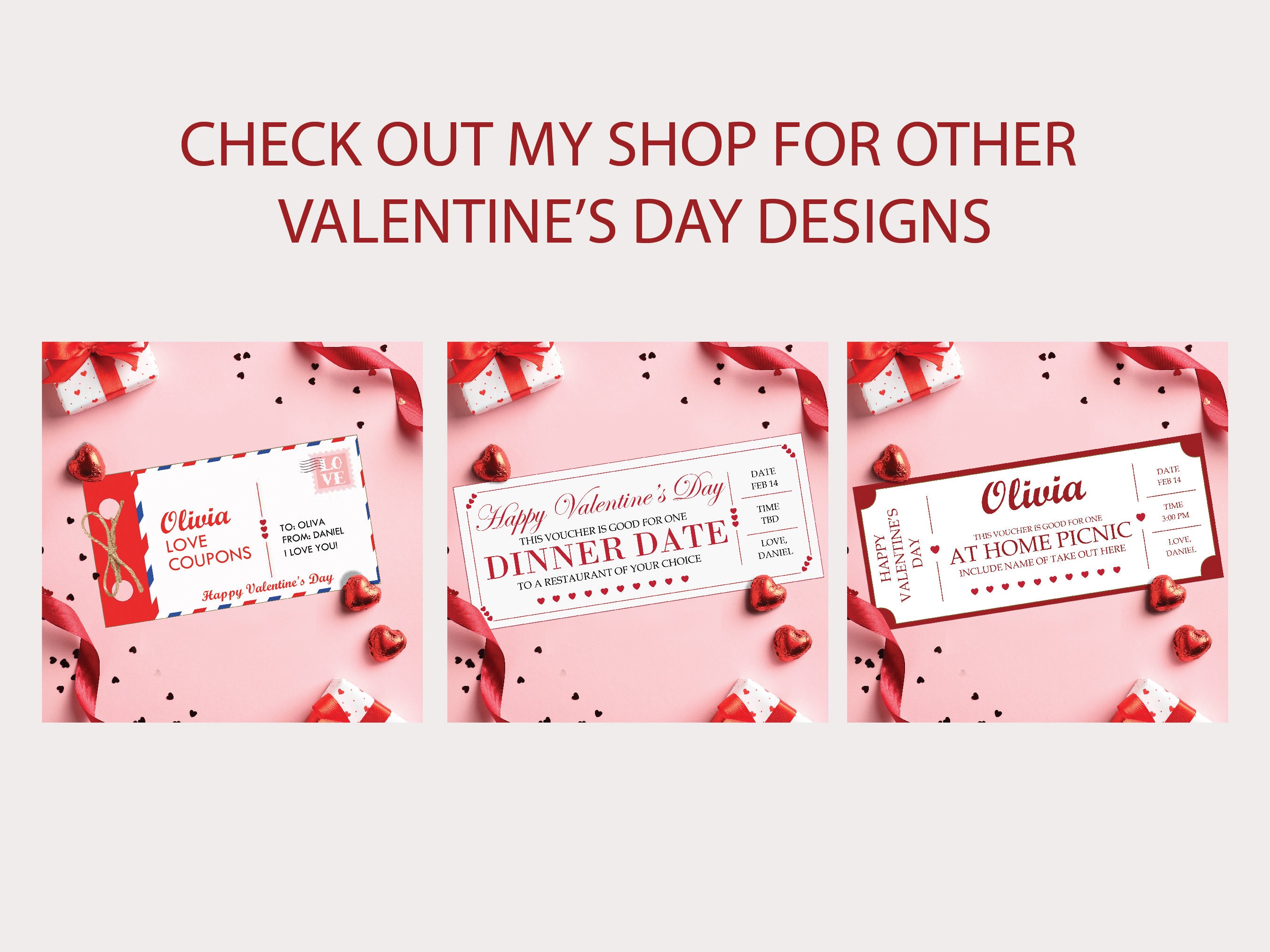 Valentine's Day Candy Bar Wrapper - INSTANT DOWNLOAD EDITABLE ...