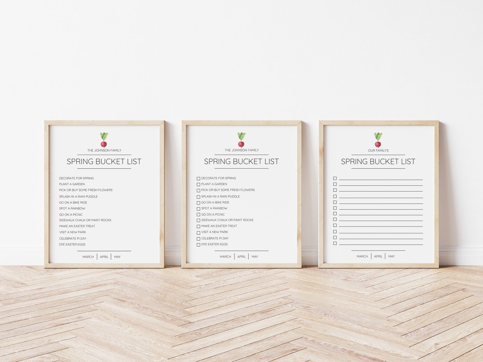 EDITABLE Spring Bucket List Printable - INSTANT DOWNLOAD - You ...