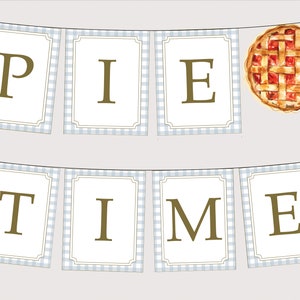Thanksgiving Pie Party Printable Bundle - INSTANT DOWNLOAD - EDITABLE ...