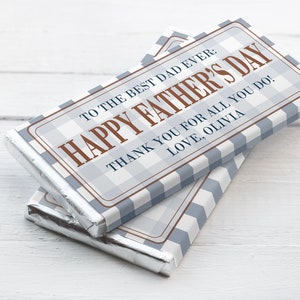 Father's Day Candy Bar Wrapper - INSTANT DOWNLOAD EDITABLE, Printable ...