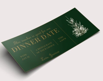 Printable Meal Voucher - Etsy