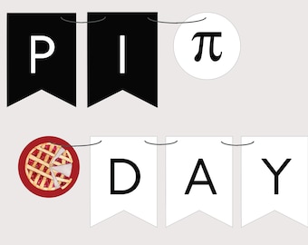 Pi Day Party Printable Signs INSTANT DOWNLOAD Non-editable | Etsy