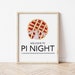 Pi Day Party Printable Signs INSTANT DOWNLOAD Non-editable Text Pi, Pie ...