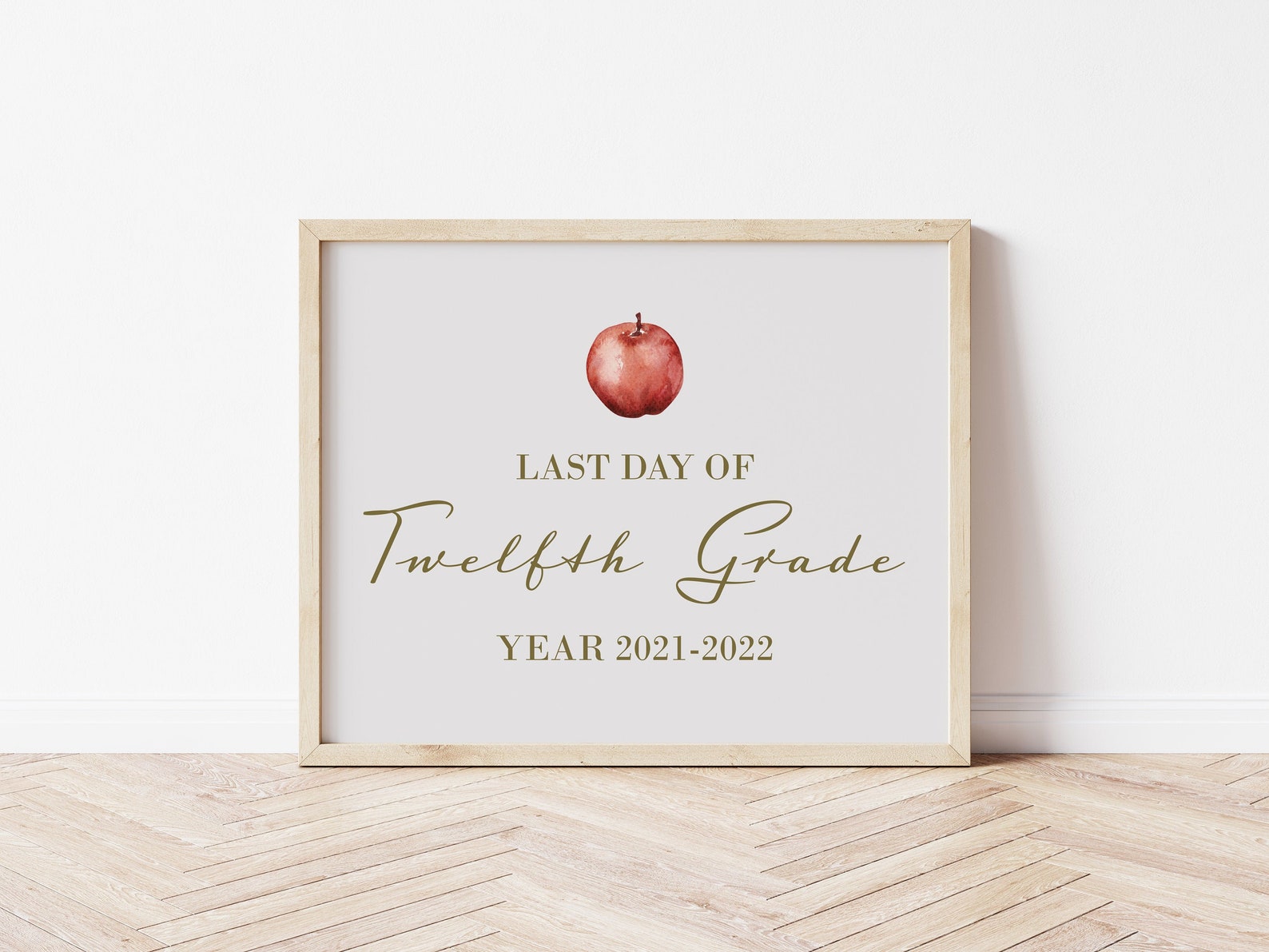 First Day Of Twelfth Grade INSTANT DOWNLOAD Printable Etsy first-day-of-twelfth-grade-instant-download-printable-etsy